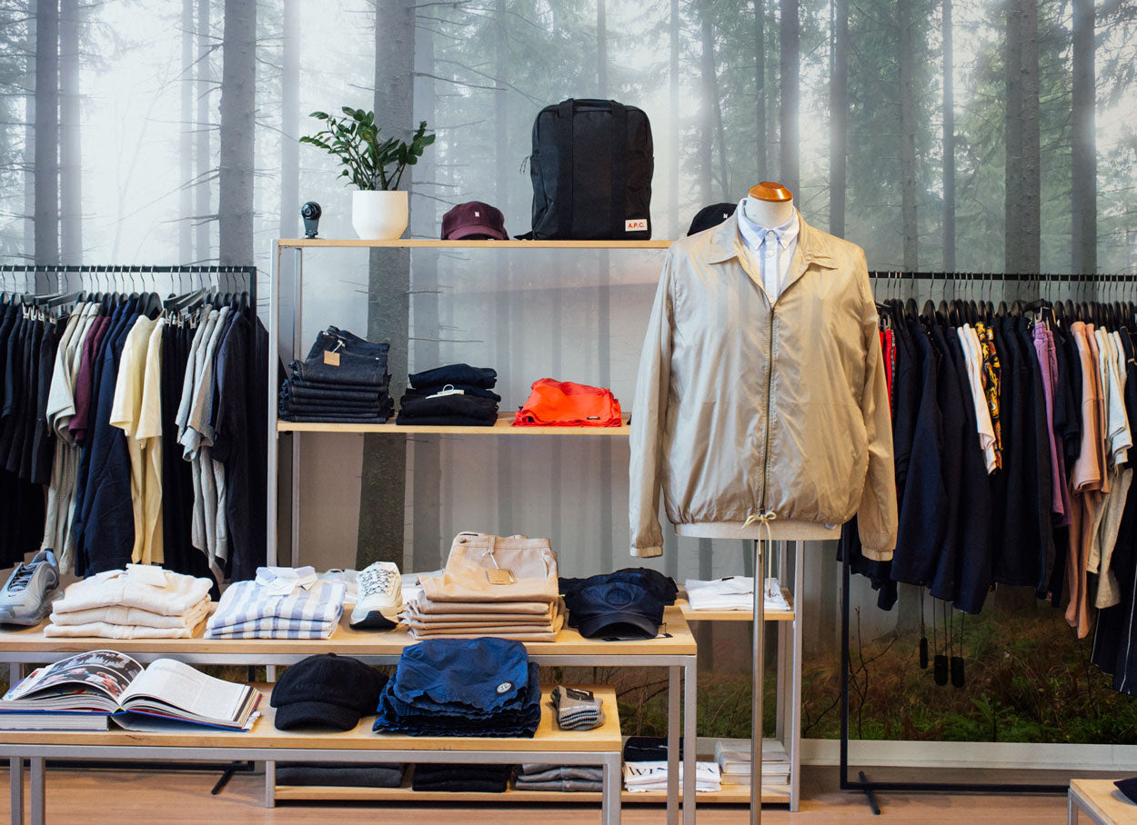 Wall Murals for Retail Stores | Business Wallpaper Murals | Eazywallz ...